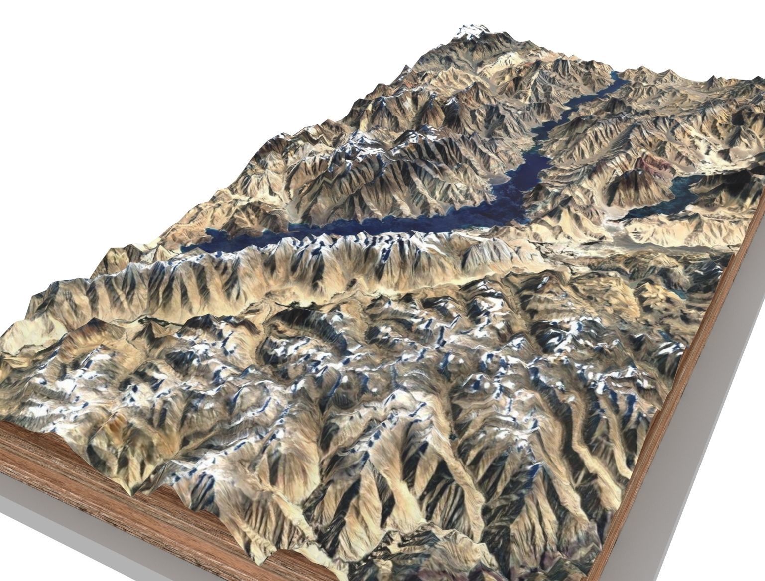 Mountain landscape 3D model | CGTrader