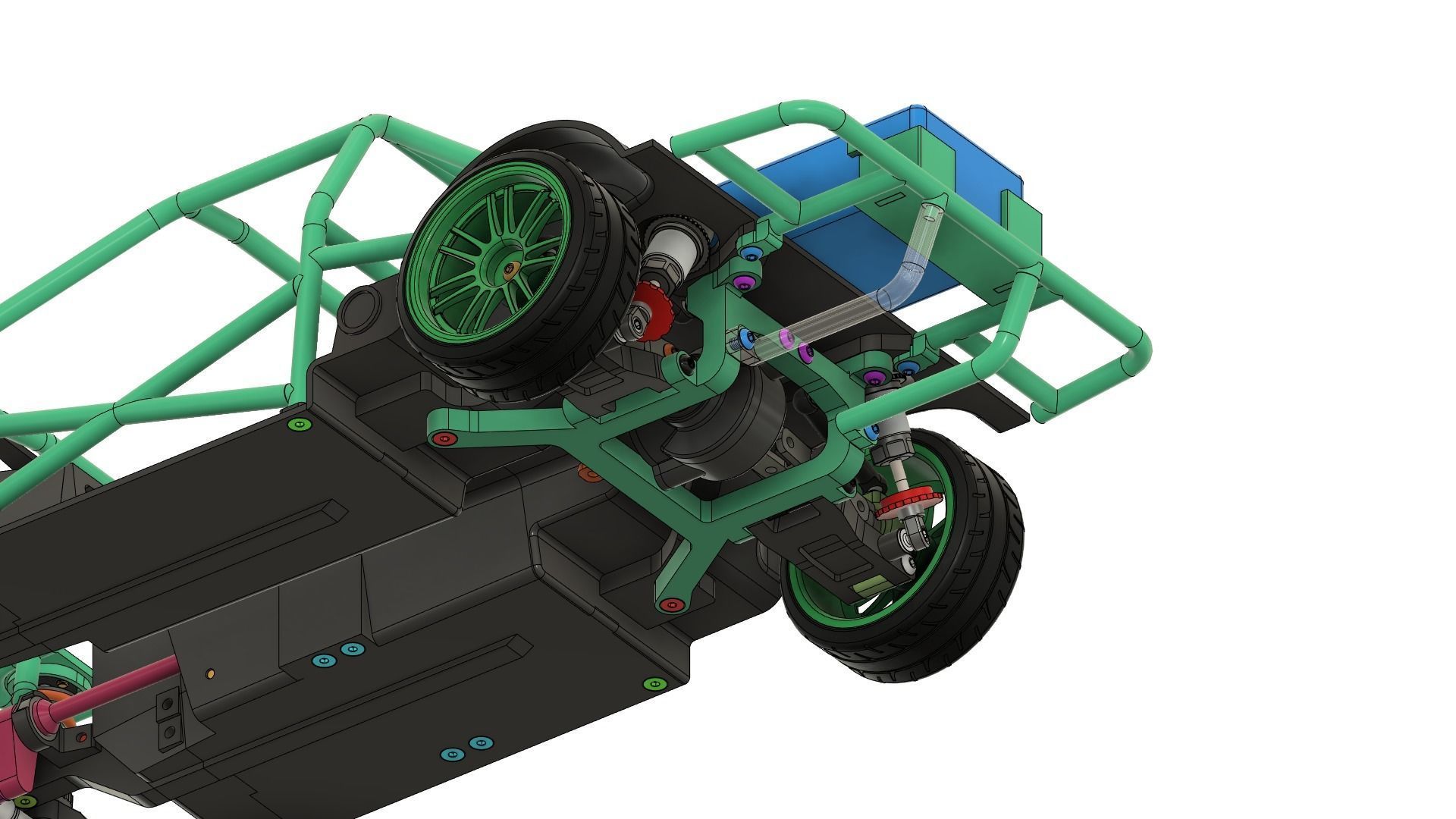 1-10 RC Drift Chassis 3D model 3D printable | CGTrader