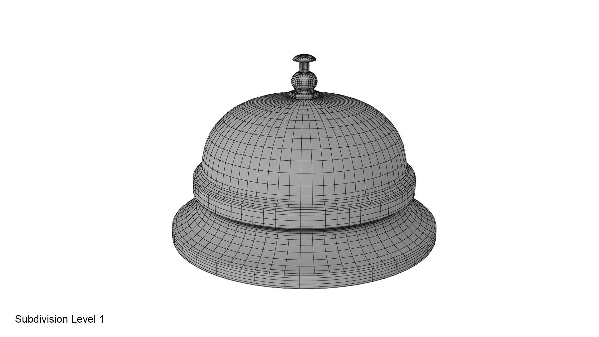Service bell 3D model | CGTrader