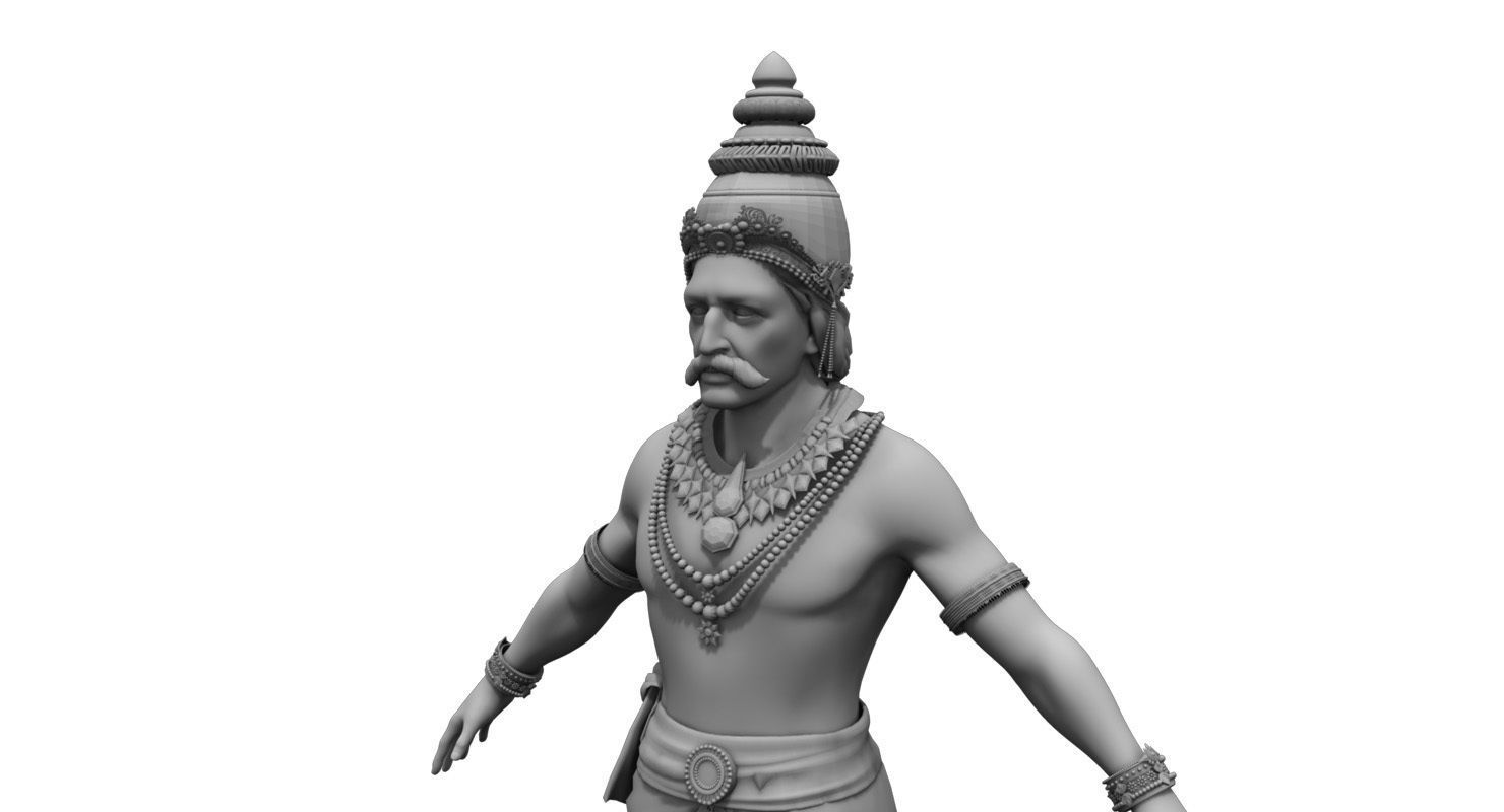 king 3d model indian god 3D model | CGTrader