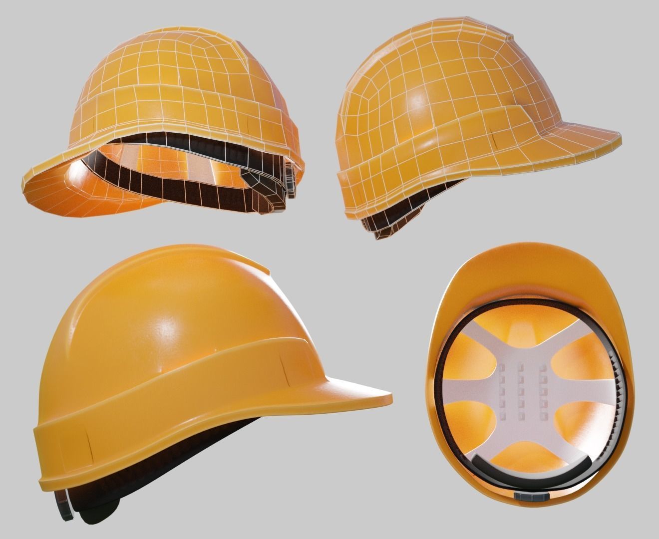 Safety Helmet 3D model | CGTrader
