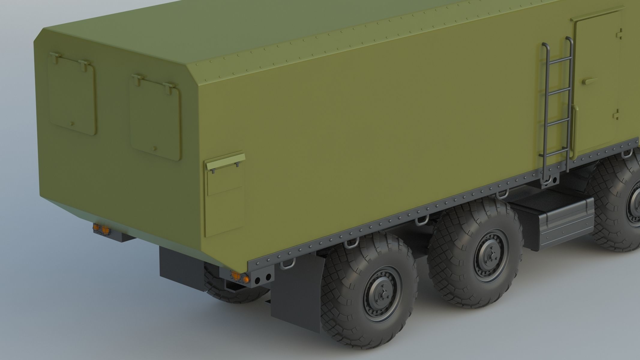 Command Post 55K6E 3D model | CGTrader
