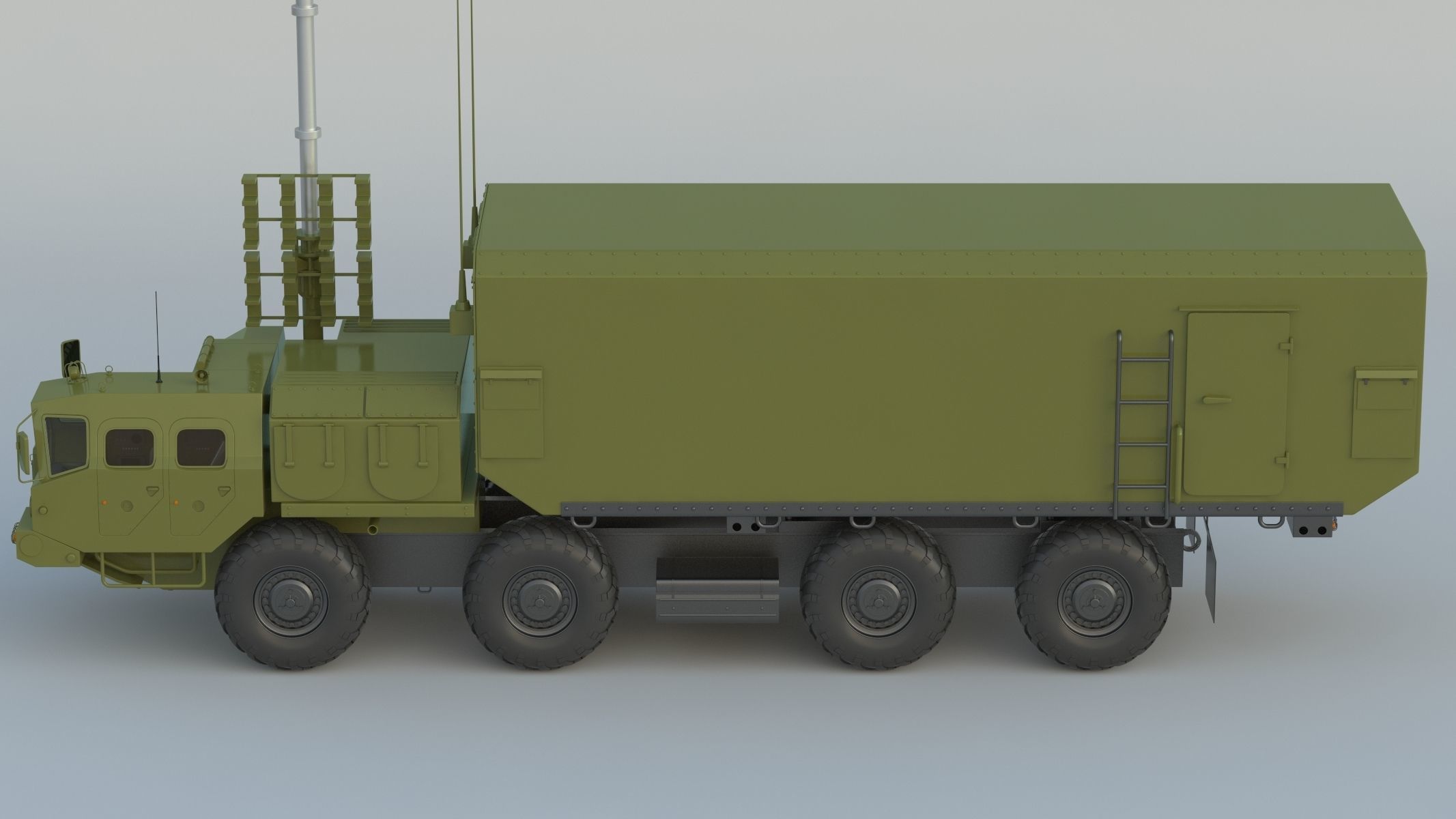Command Post 55K6E 3D model | CGTrader