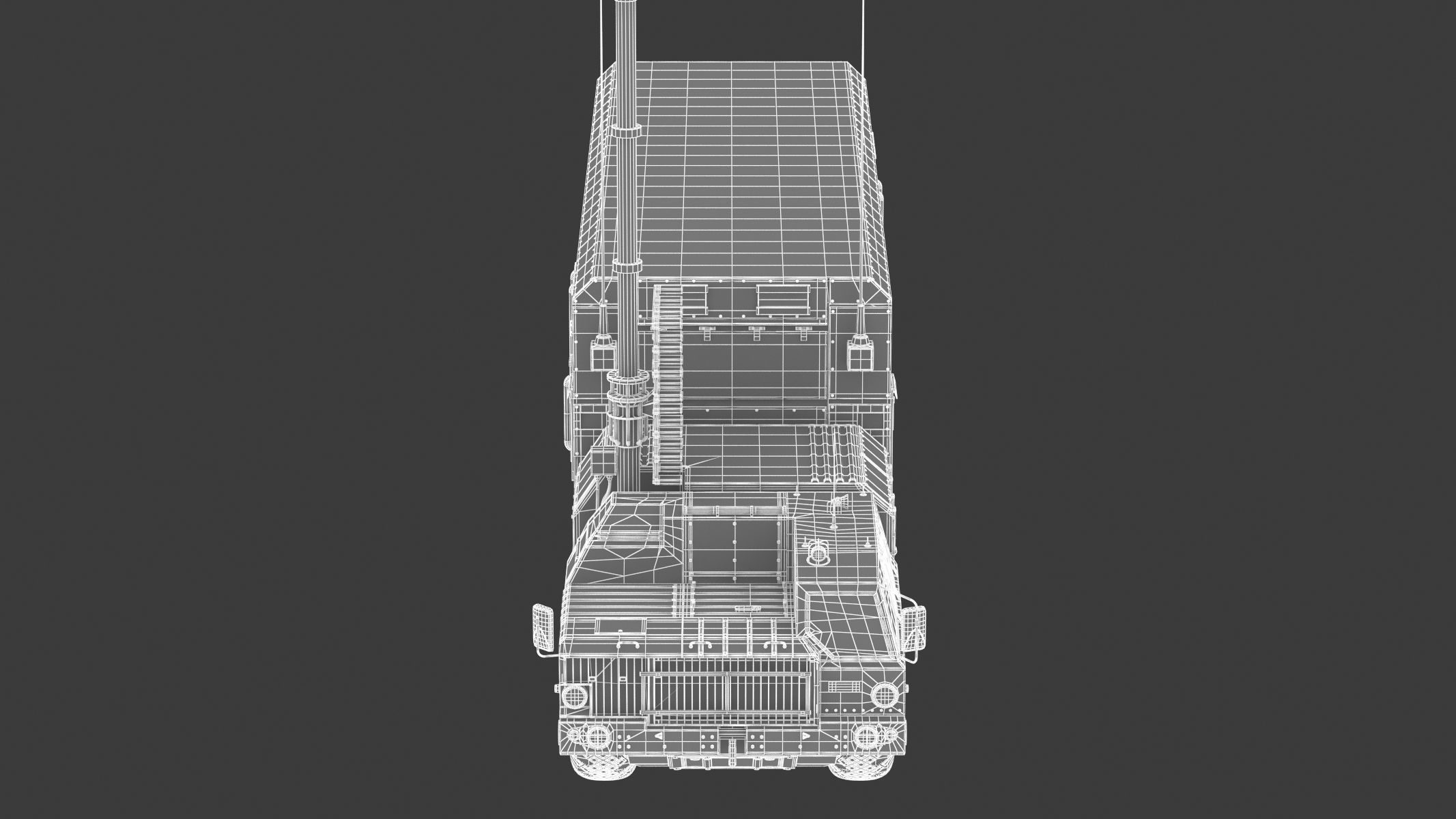 Command Post 55K6E 3D model | CGTrader