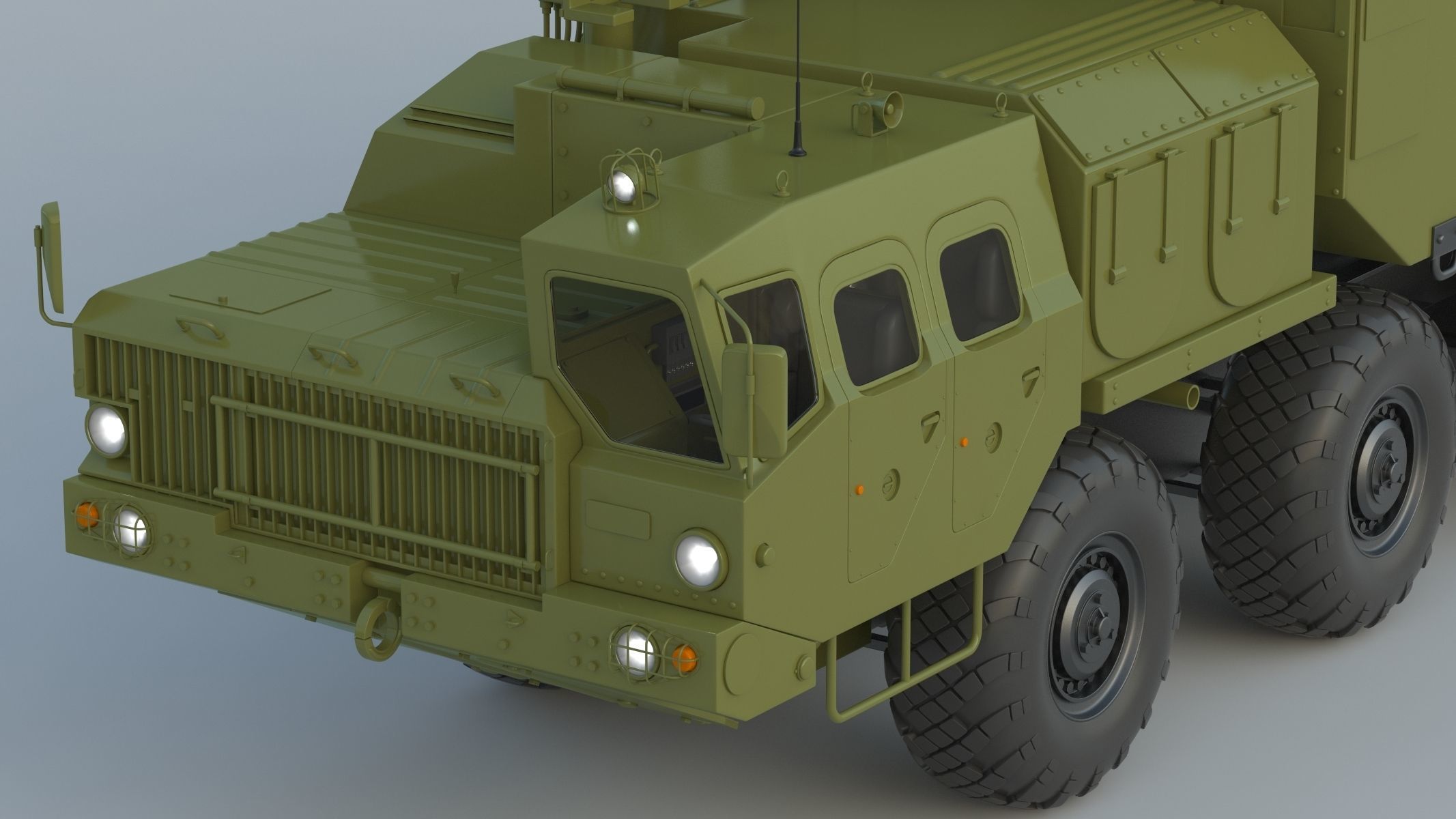 Command Post 55K6E 3D model | CGTrader