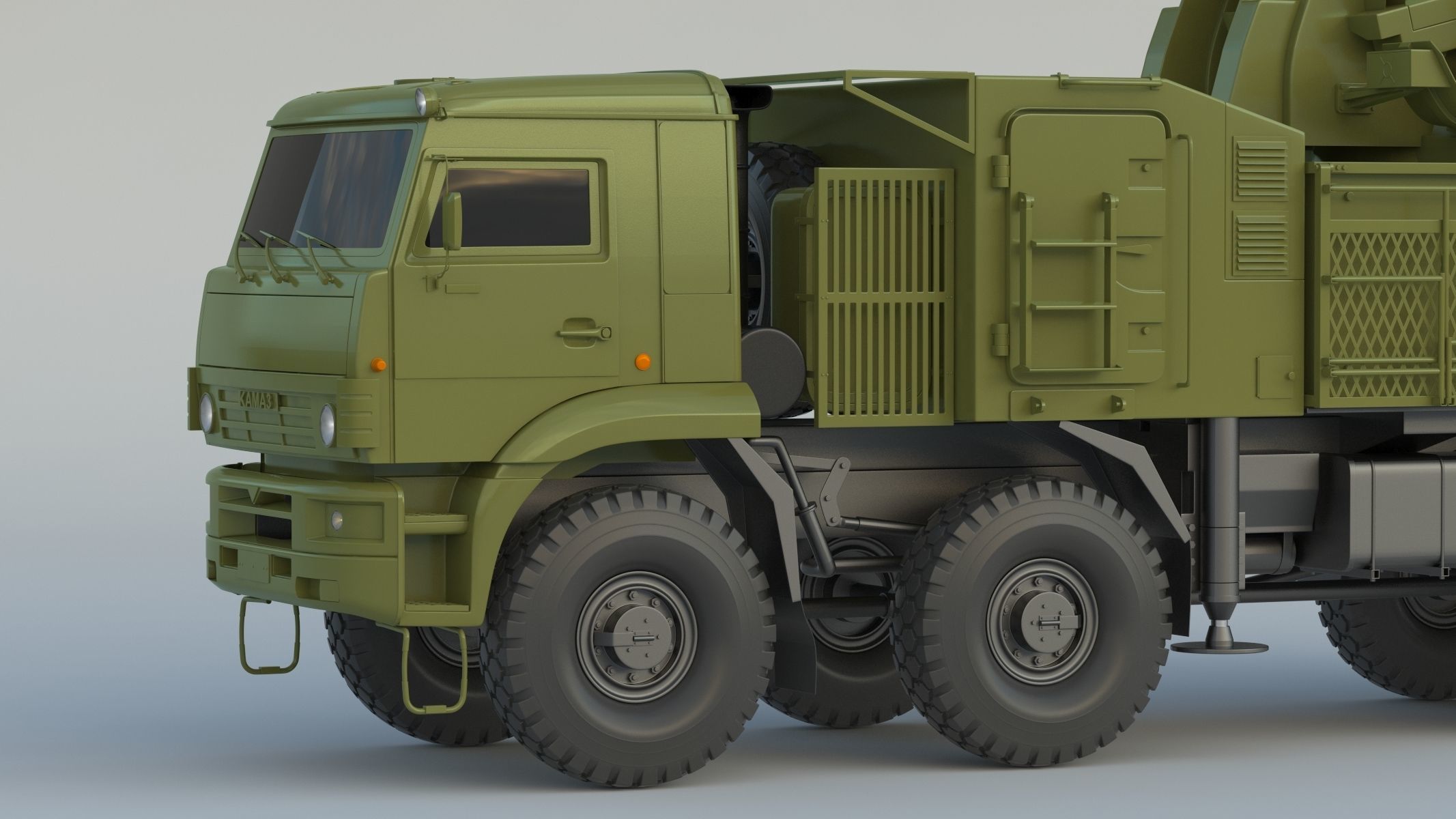 SAM Pantsir S1 SA-22 3D model | CGTrader