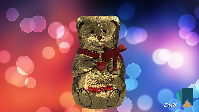 3D model Lindt Bear VR / AR / low-poly | CGTrader