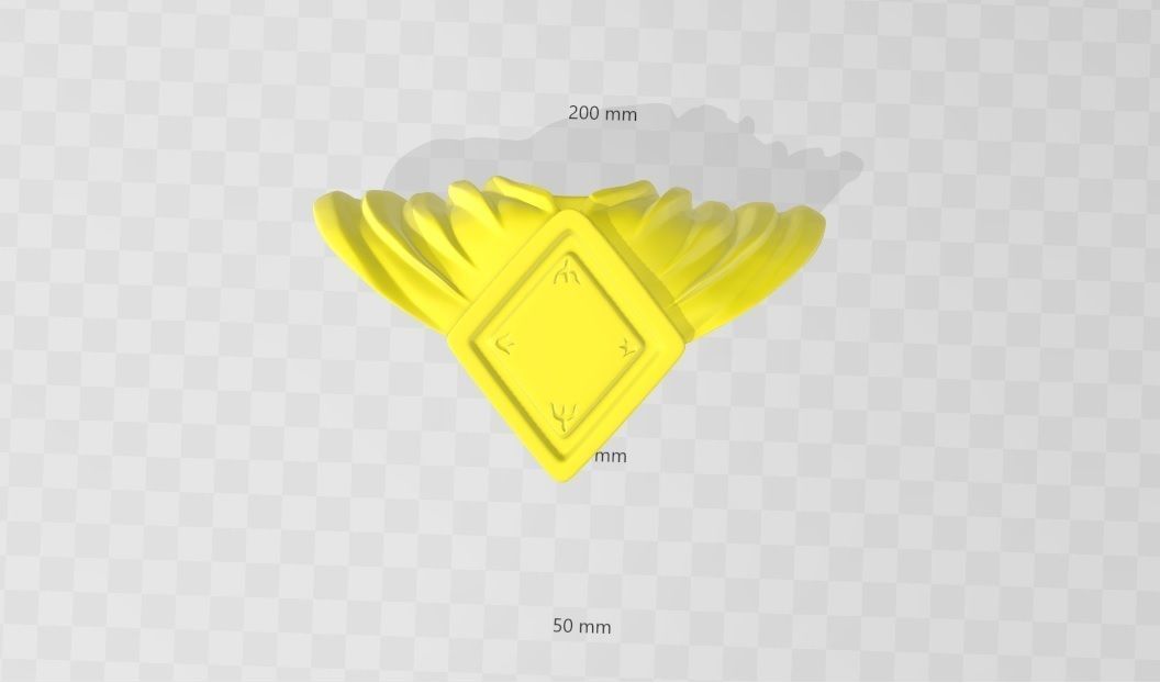 Green ranger shield 3D model 3D printable | CGTrader