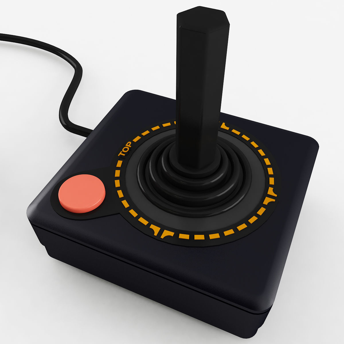 Atari Joystick 3D model | CGTrader