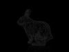 3D model Rabbit Wireframe VR / AR / low-poly | CGTrader
