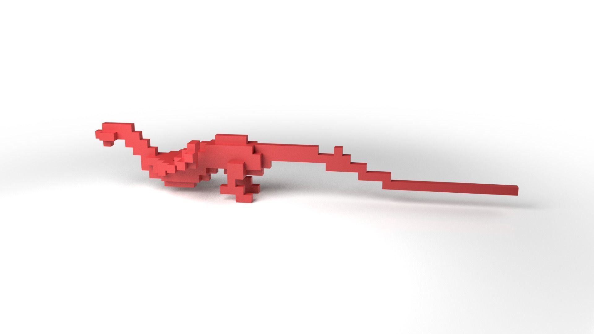 3D model Smaug Minecraft Voxel VR / AR / low-poly | CGTrader