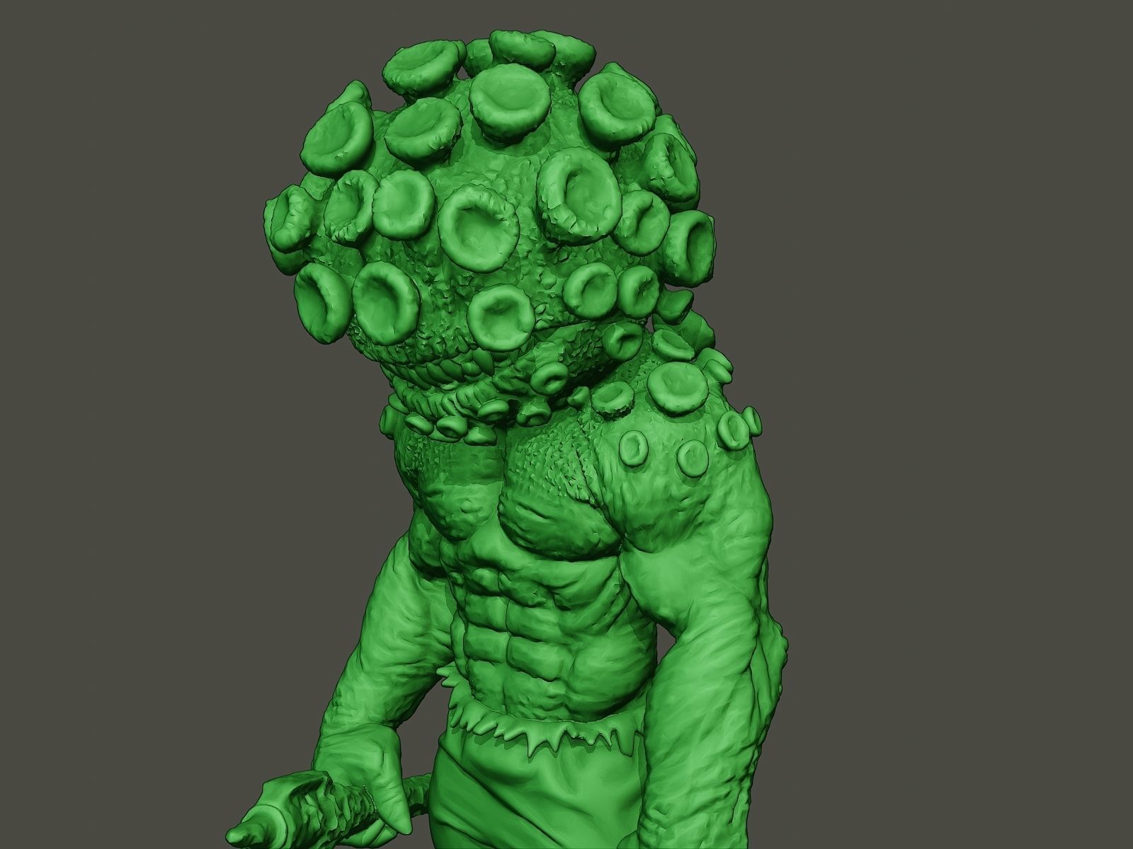 Humanoid virus 0001 3D model 3D printable | CGTrader