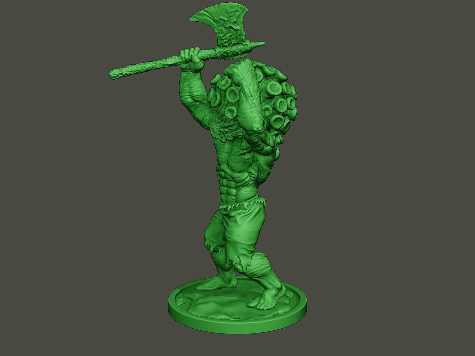 Humanoid virus 0002 3D model 3D printable | CGTrader