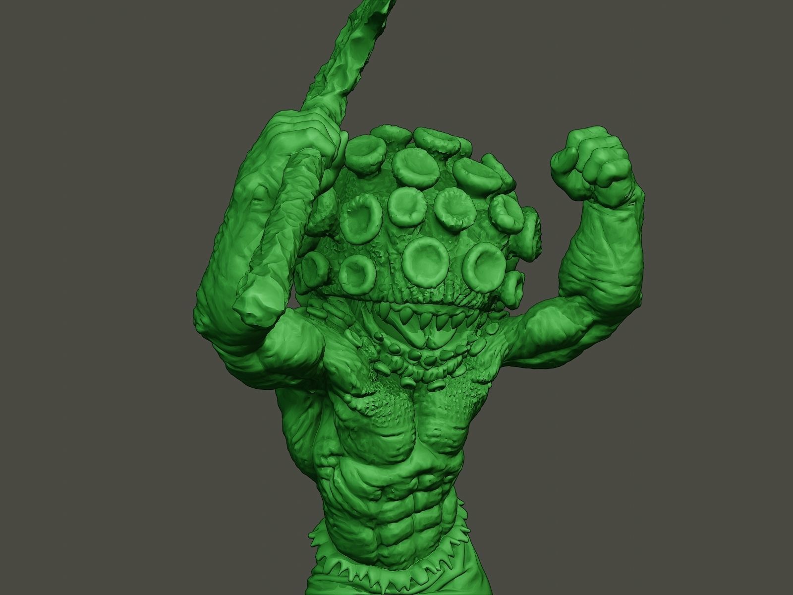 Humanoid virus 0002 3D model 3D printable | CGTrader