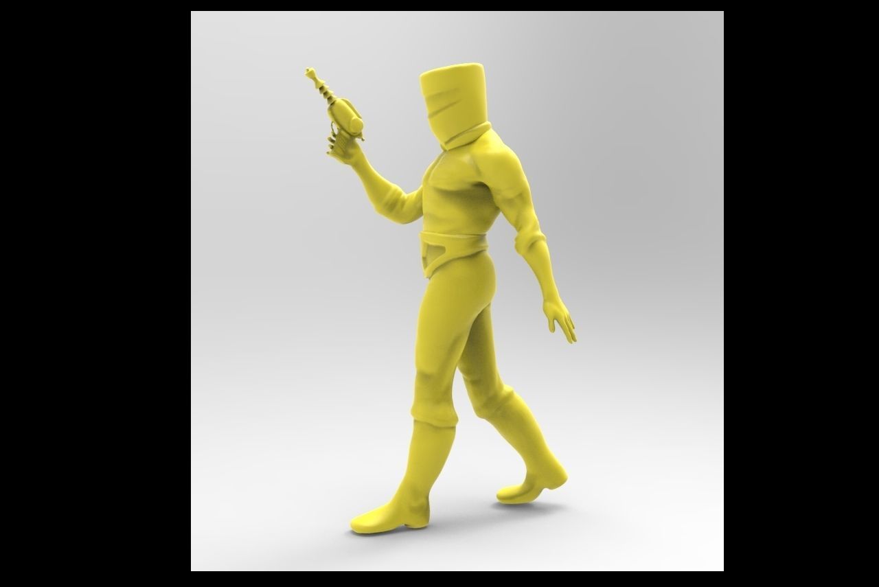 printable people for tokens 3D model 3D printable | CGTrader