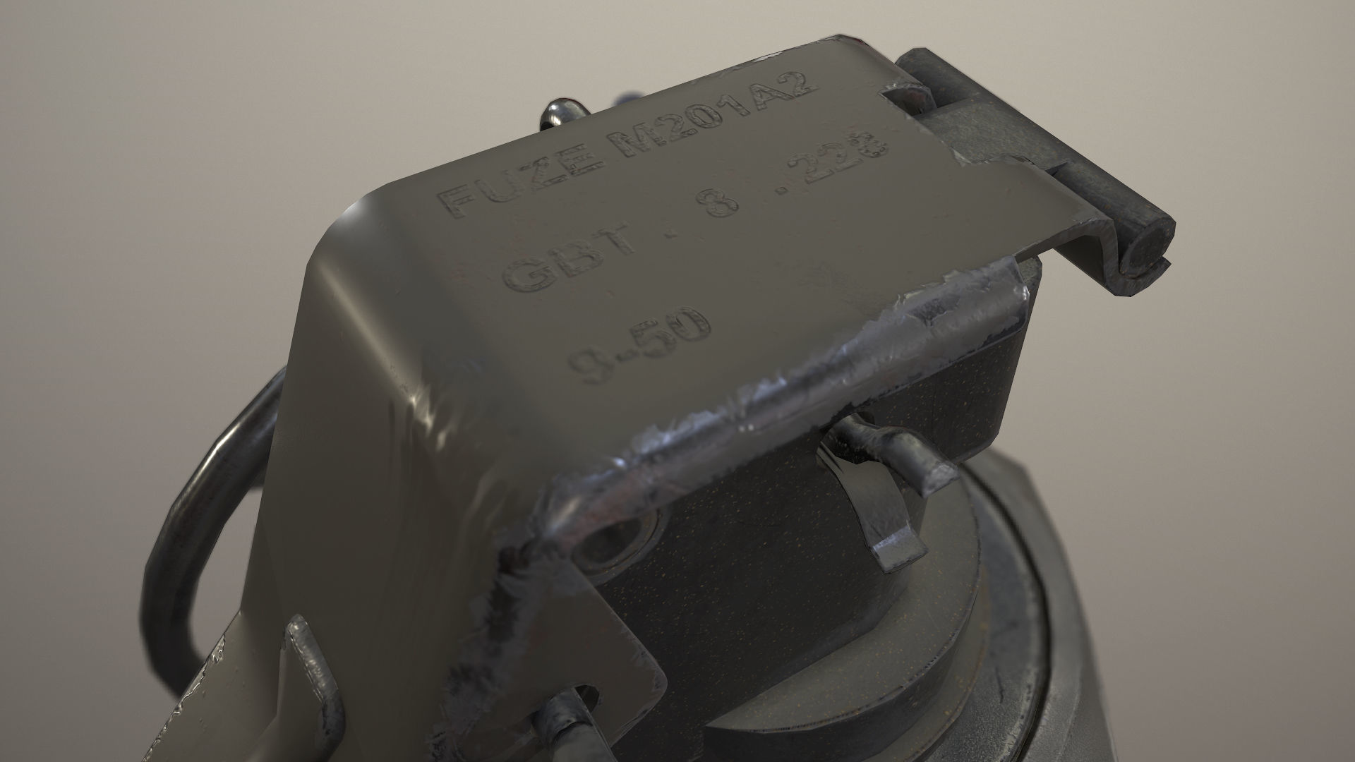 3D model M84 Flashbang Stun grenade VR / AR / low-poly | CGTrader