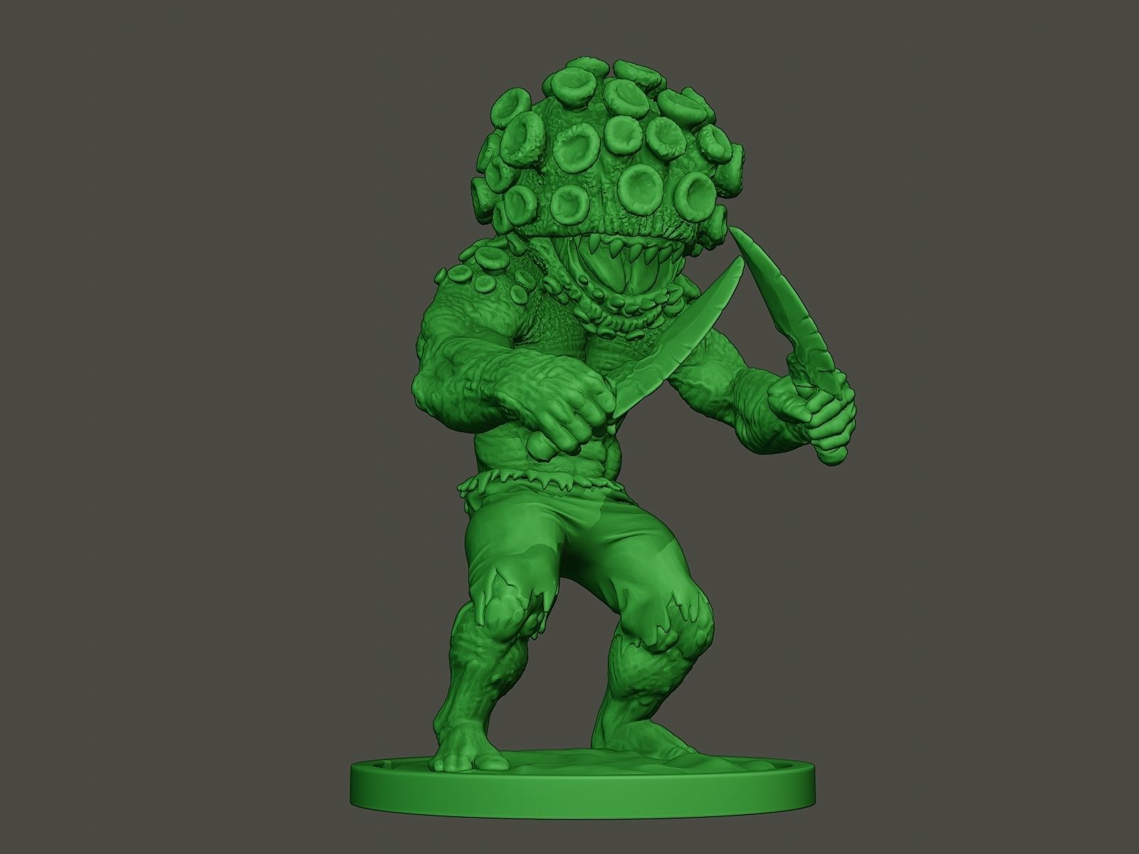 Humanoid virus 0003 3D model 3D printable | CGTrader