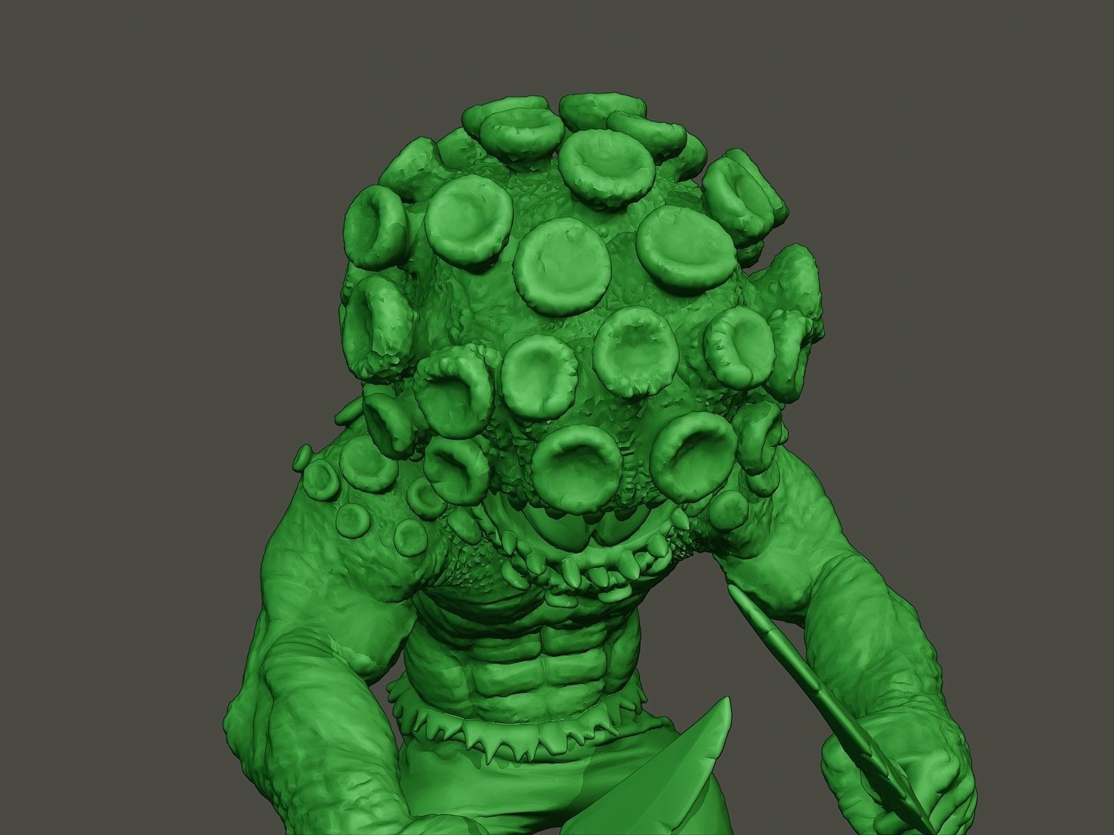 Humanoid virus 0003 3D model 3D printable | CGTrader