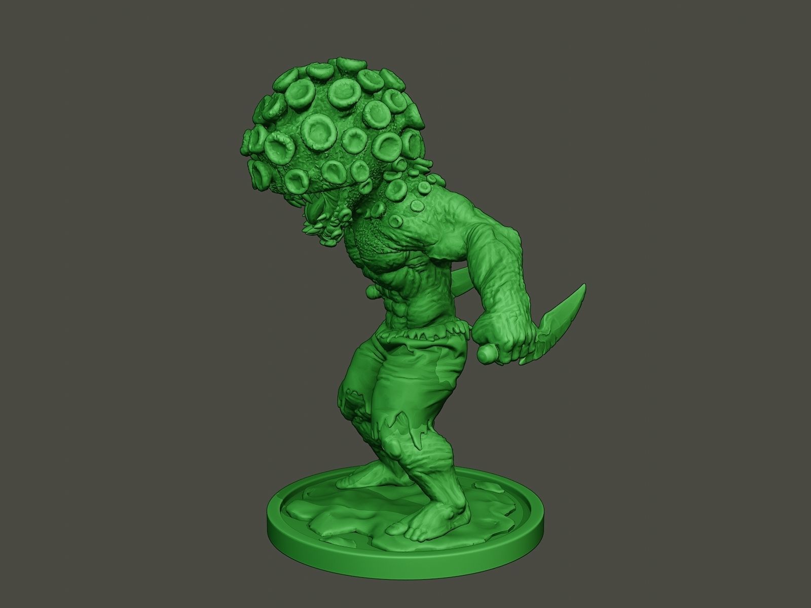 Humanoid virus 0005 3D model 3D printable | CGTrader
