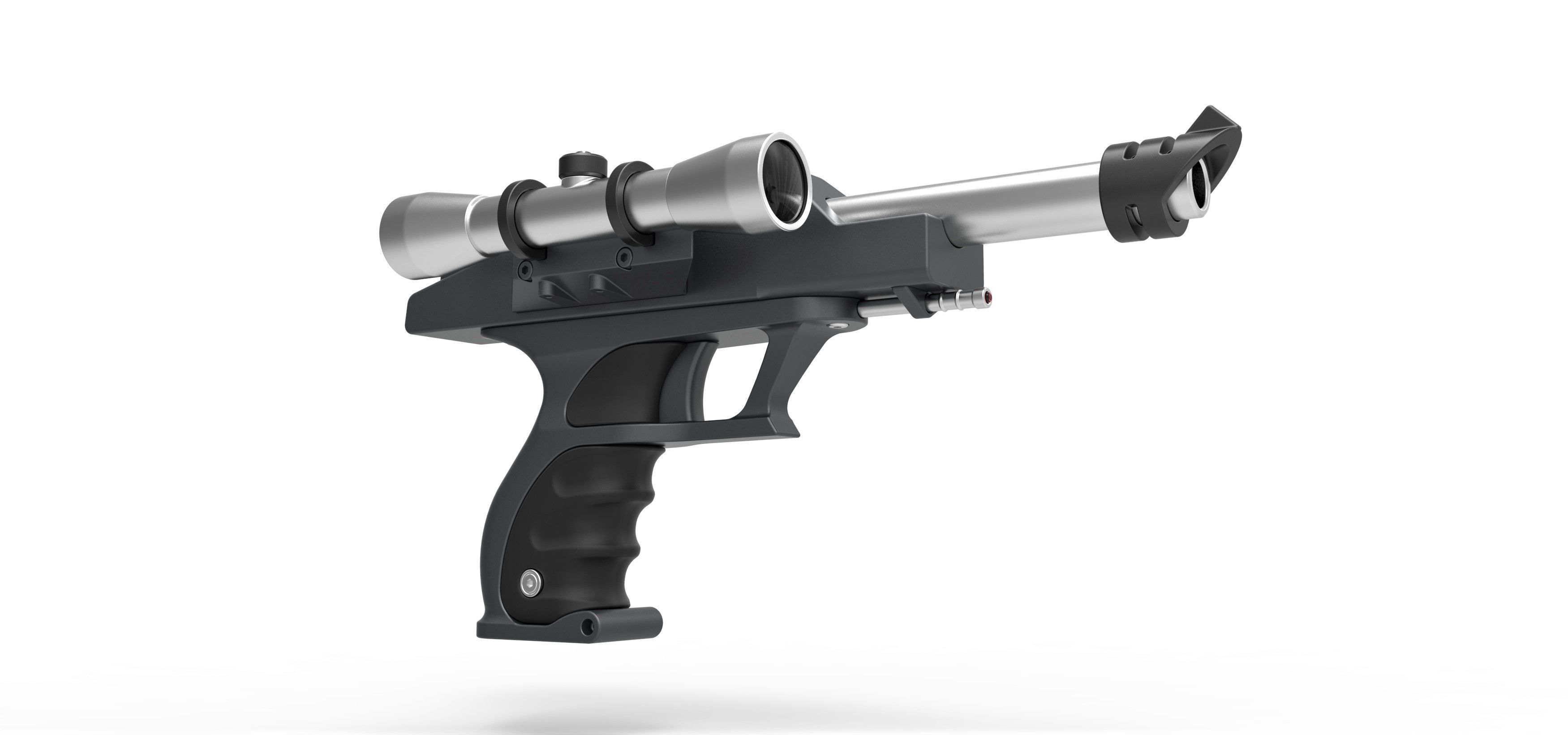 Captain Typho Blaster S-5 from Star Wars 3D model | CGTrader