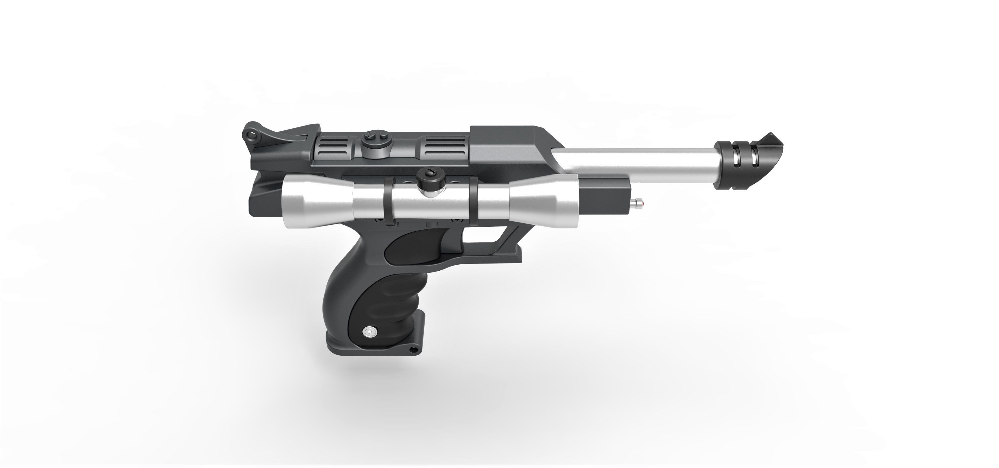 Captain Typho Blaster S-5 from Star Wars 3D model | CGTrader