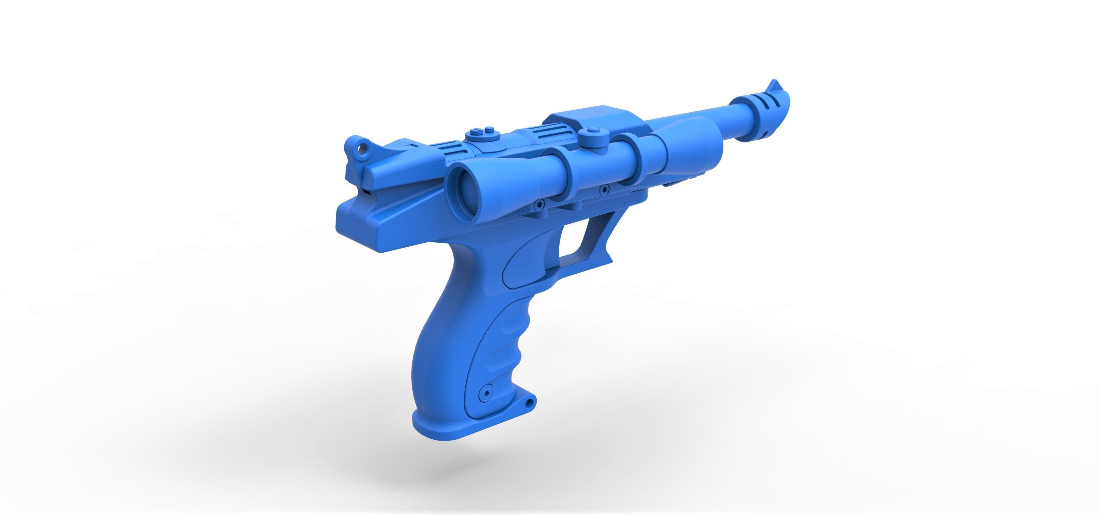 Captain Typho Blaster S-5 from Star Wars 3D model | CGTrader