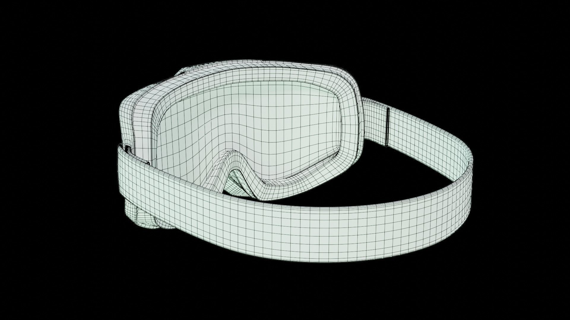 Motocross visor 3D model | CGTrader