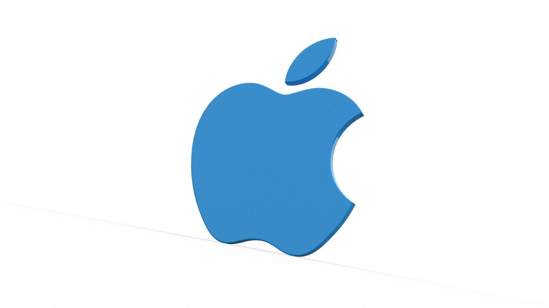 Apple logo 3D model | CGTrader