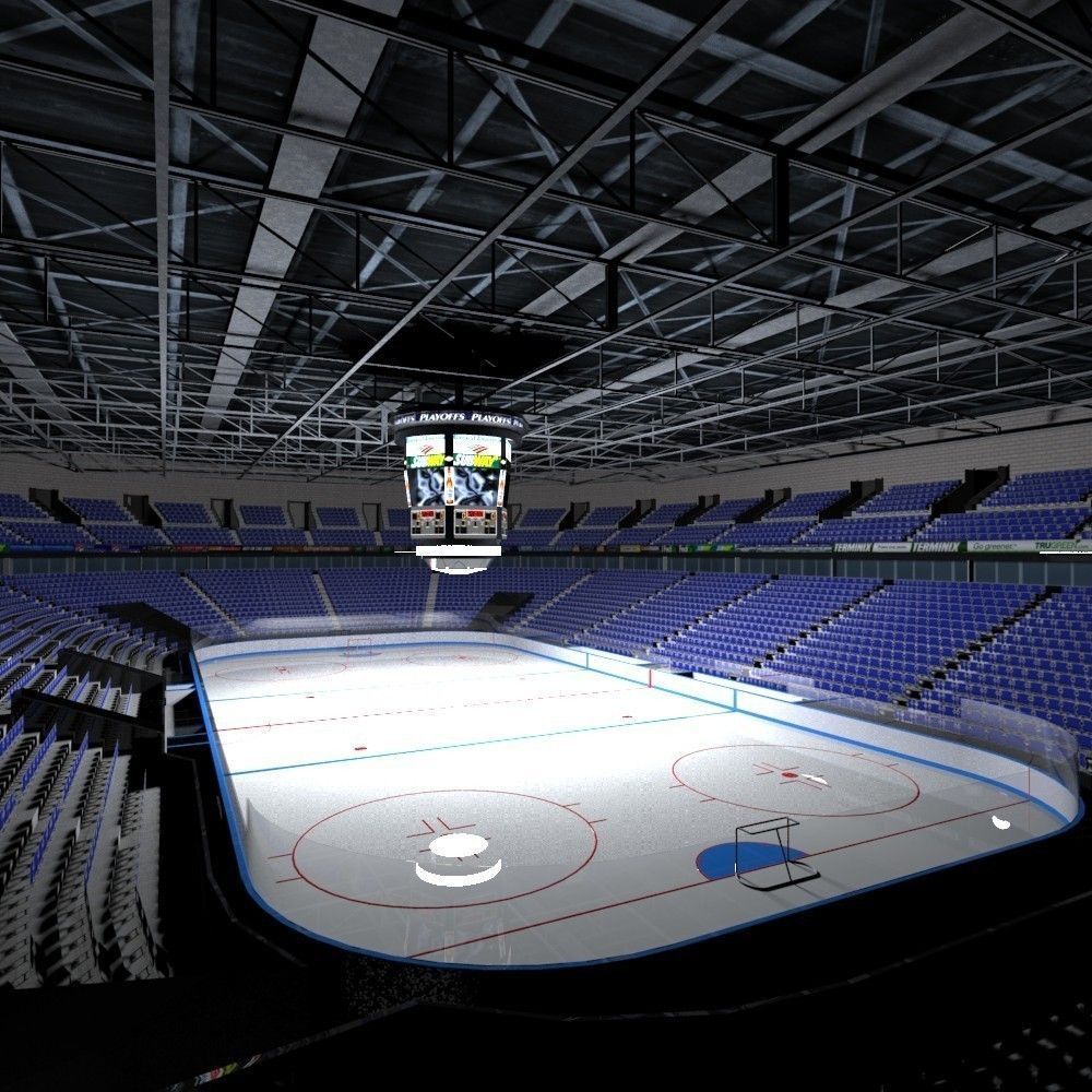 3D model Ice Hockey Stadium VR / AR / low-poly | CGTrader