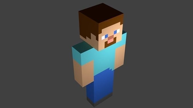 steve 3D model | CGTrader