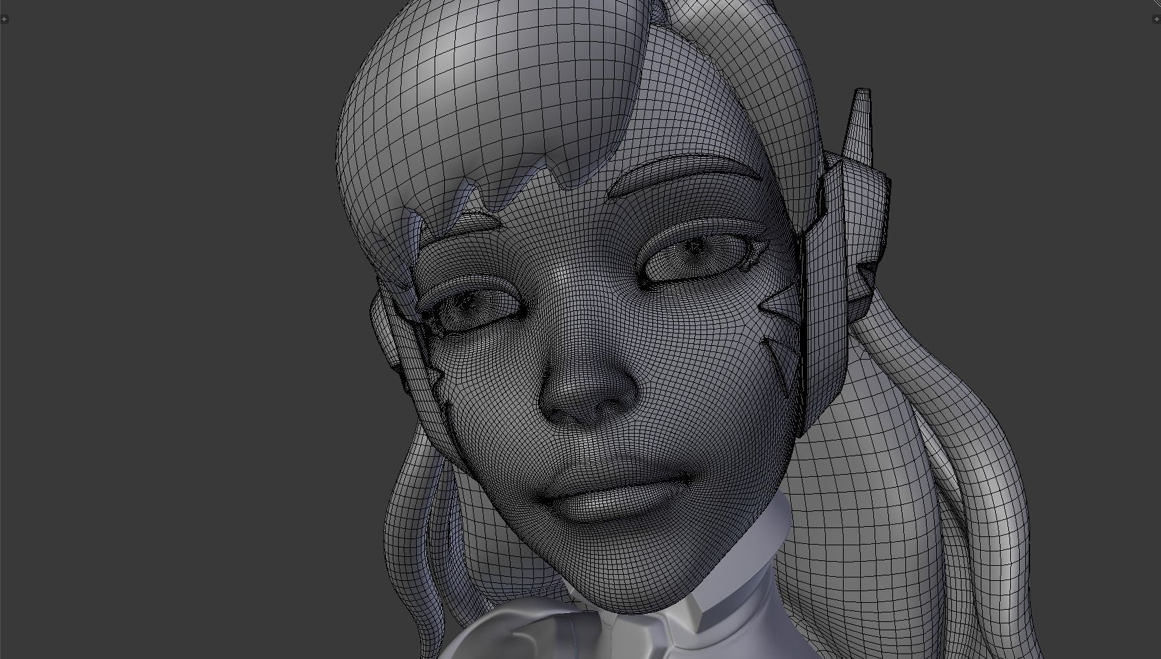 Overwatch - DVa 3D model 3D printable | CGTrader