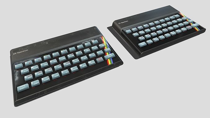 3D model Spectrum 48k VR / AR / low-poly | CGTrader