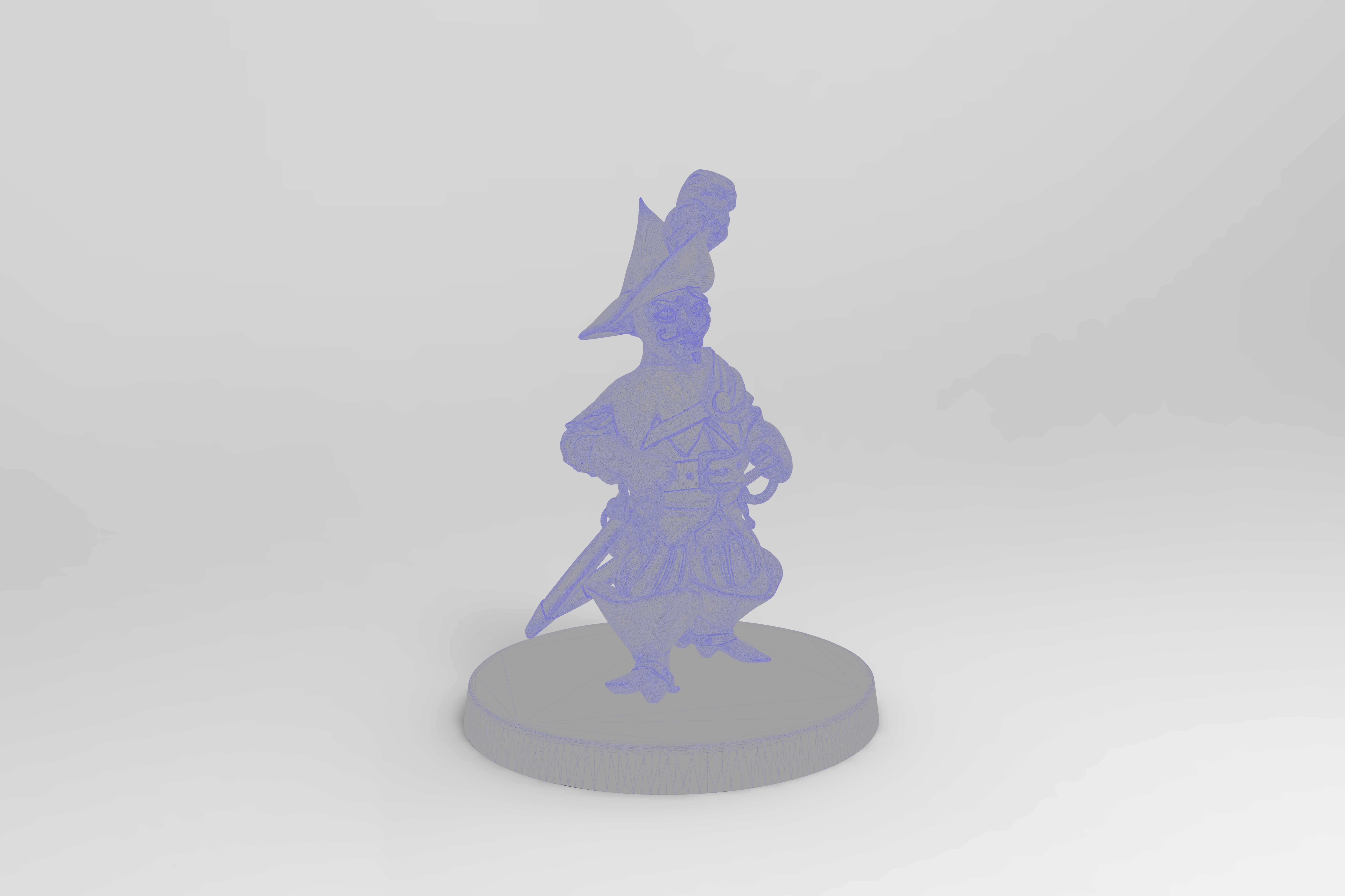 RIP Mantrapper Goblin Swashbuckler Rogue 3D model 3D printable | CGTrader