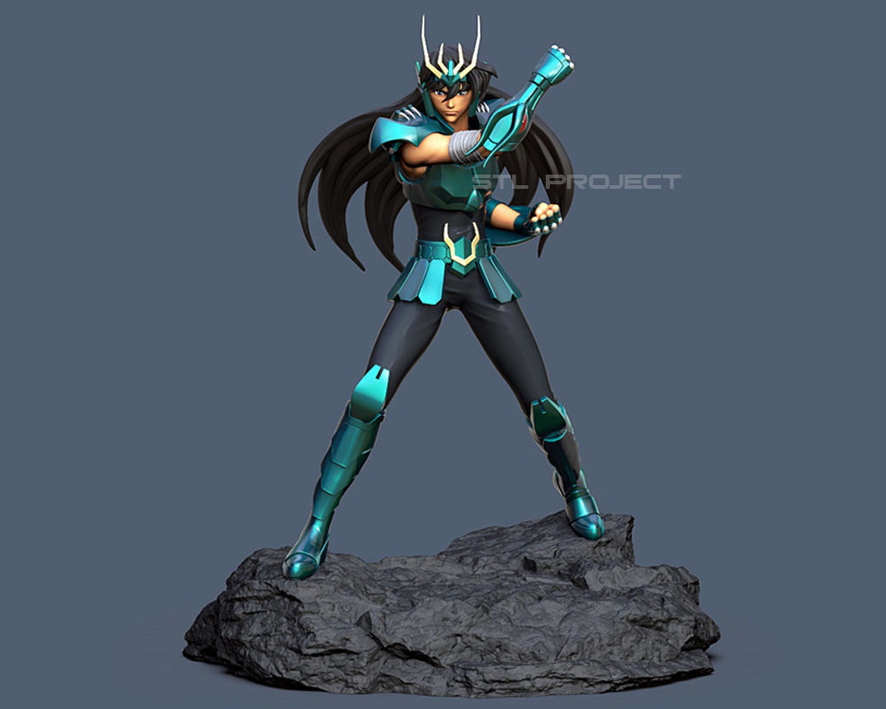 Dragon Shiryu 3D model 3D printable | CGTrader