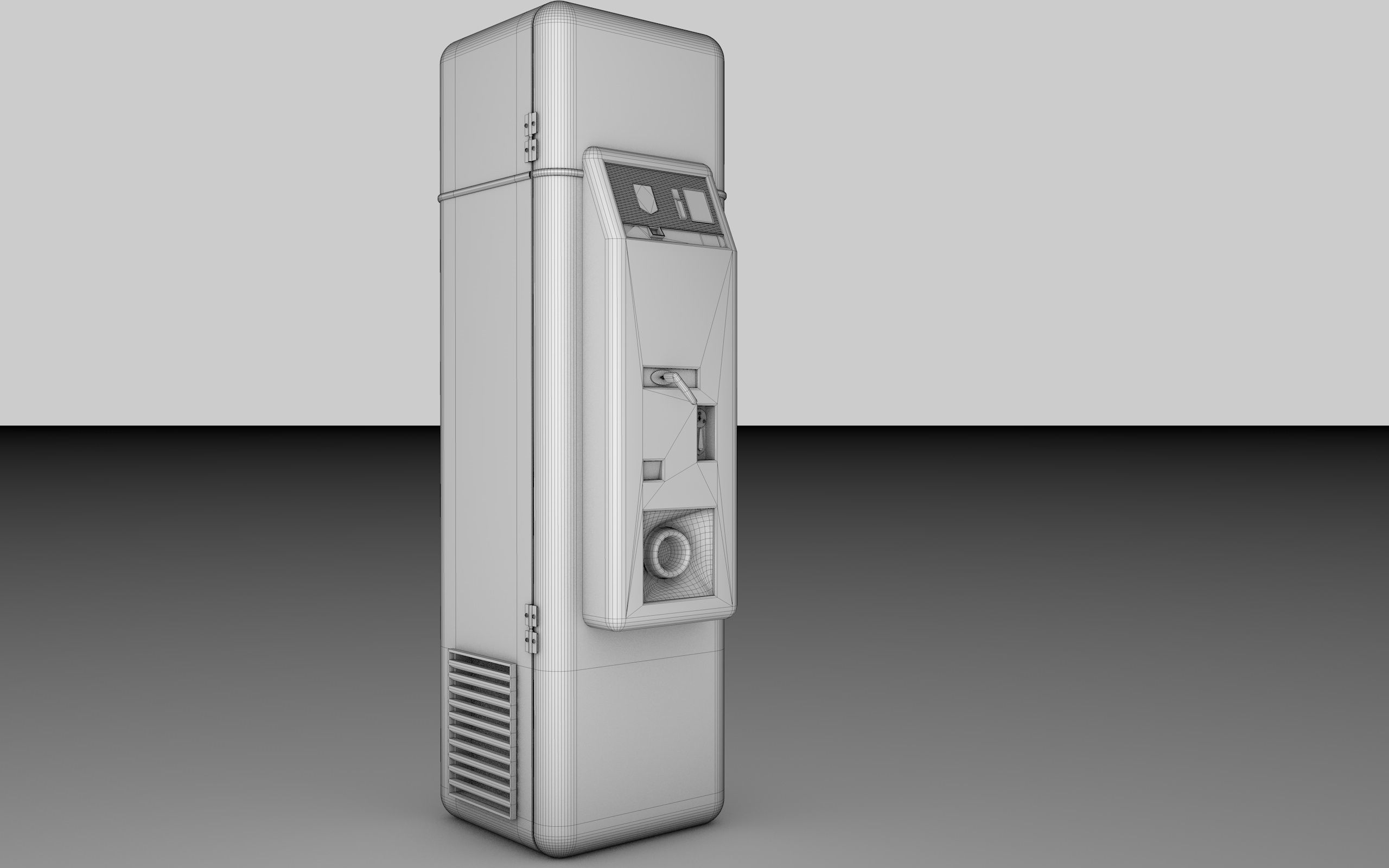 3D model Old Pepsi Cola Coin Machine DESIGN VR / AR / low-poly | CGTrader