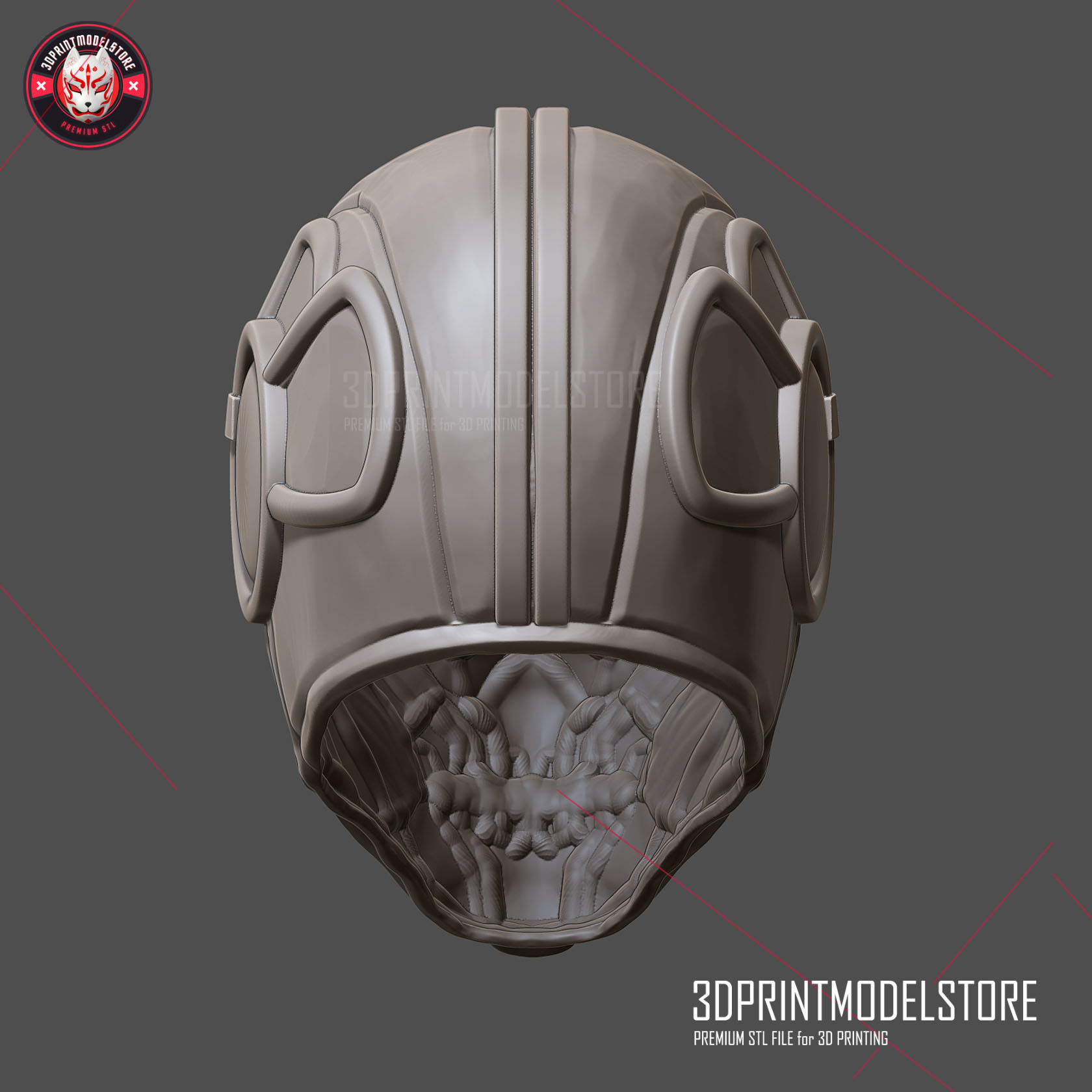 Taskmaster Mask Black Widow Marvel Helmet 3D model 3D printable | CGTrader