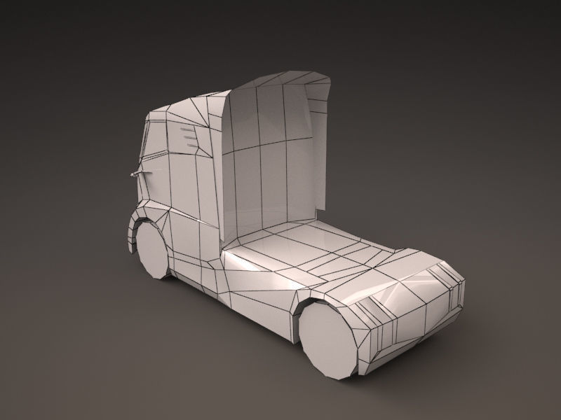 3D model Truck MAN Concept S 2010 VR / AR / low-poly | CGTrader