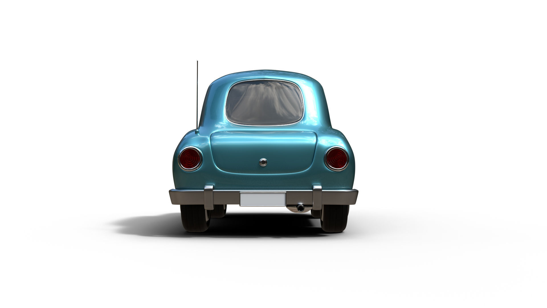 Cartoon Car Rig 3D model rigged | CGTrader