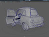Cartoon Car Rig 3D model rigged | CGTrader