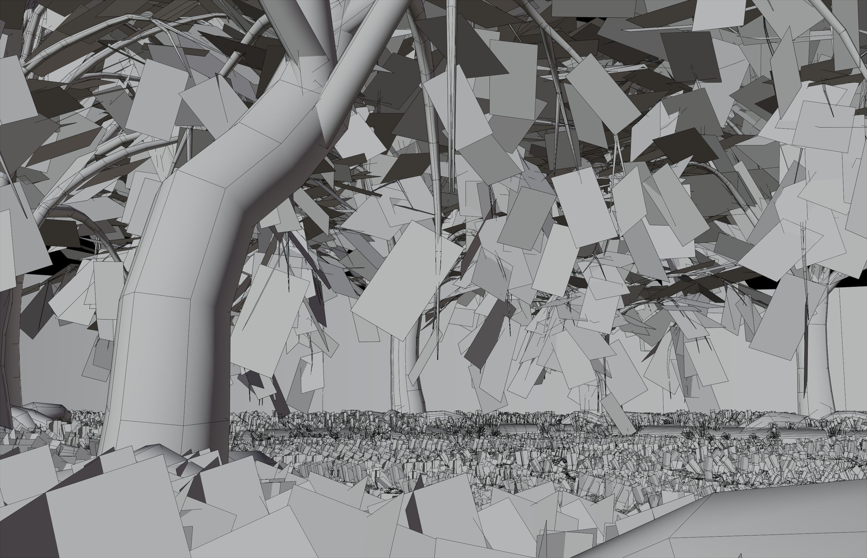 3D model Swamp VR / AR / low-poly | CGTrader