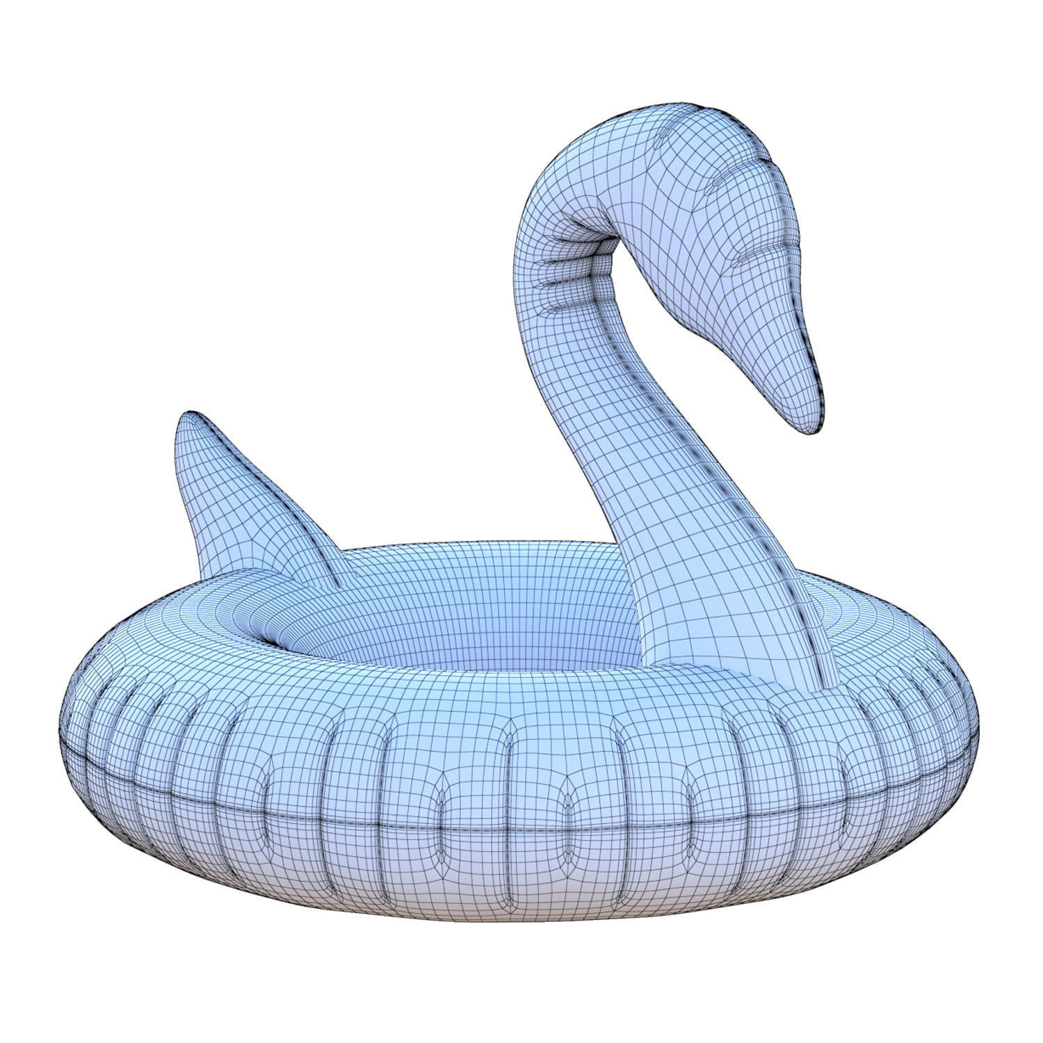 Black Swan Pool Float 3D model | CGTrader