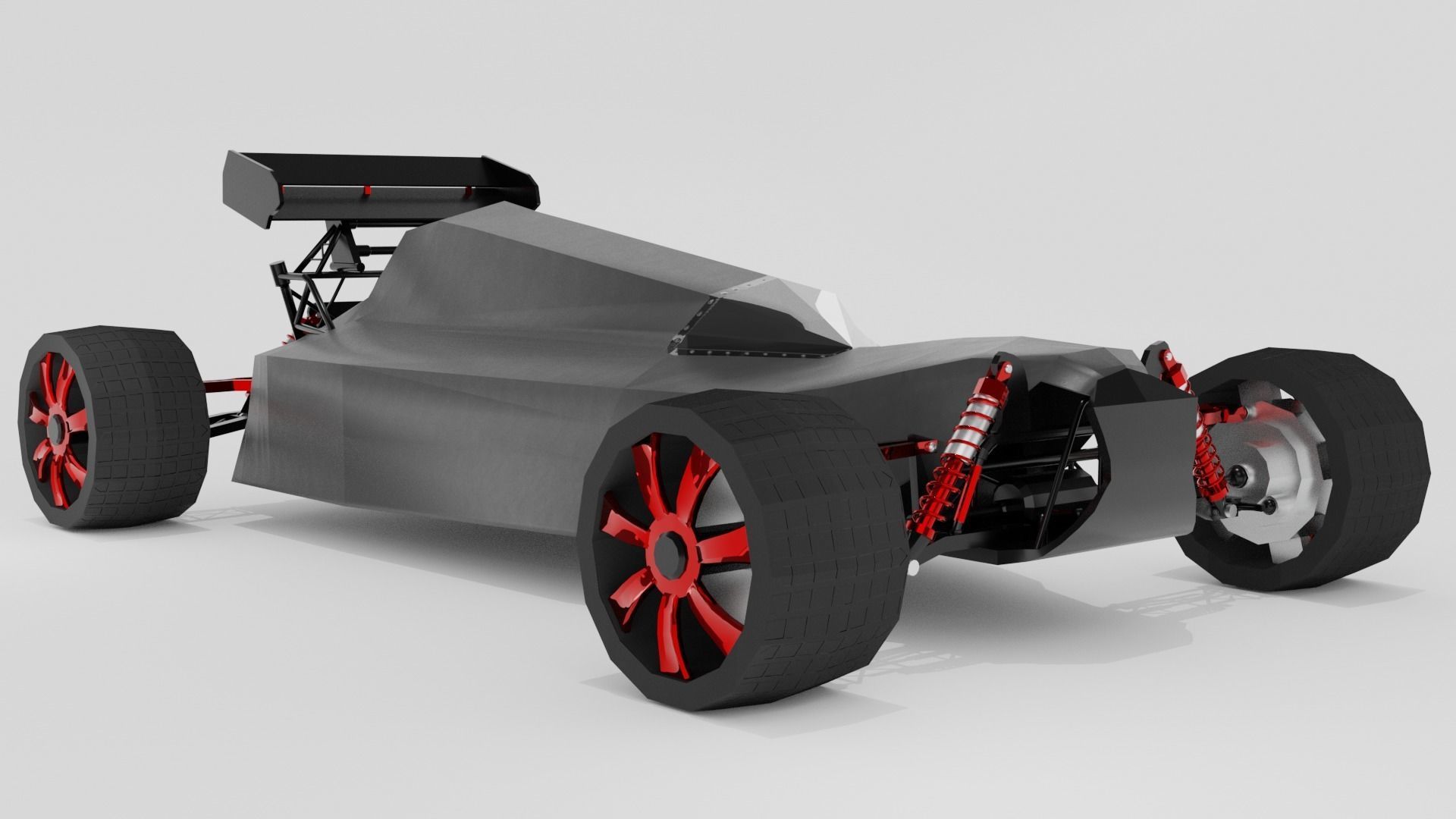 3D model Buggy RC Car VR / AR / low-poly | CGTrader