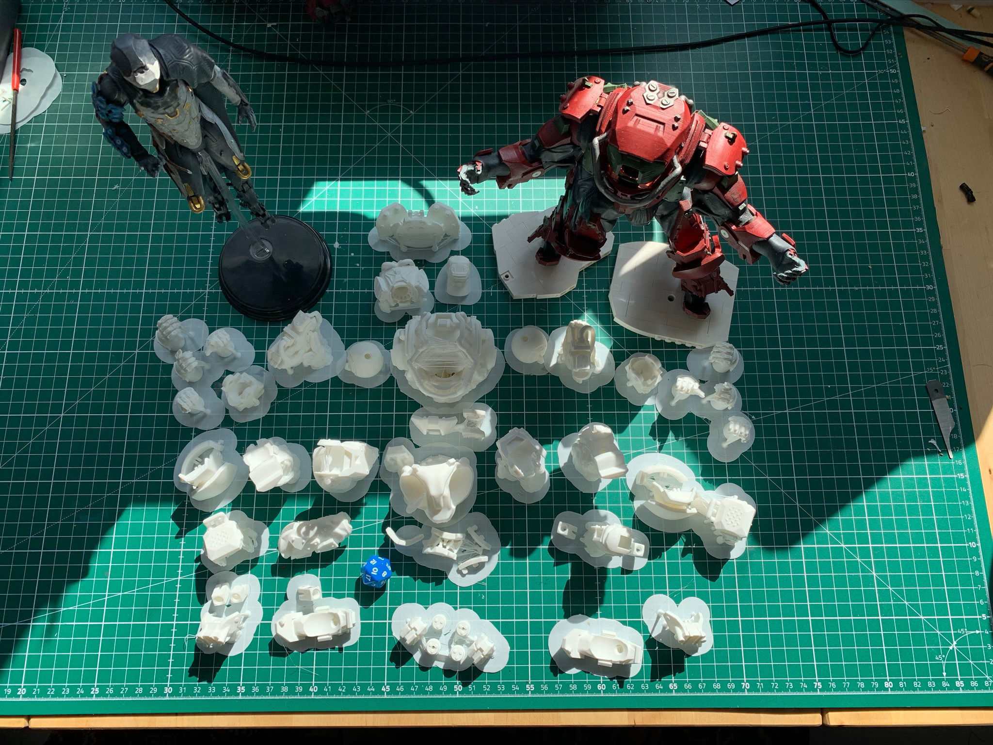 Anthem Colossus Articulated Figure 3D model 3D printable | CGTrader