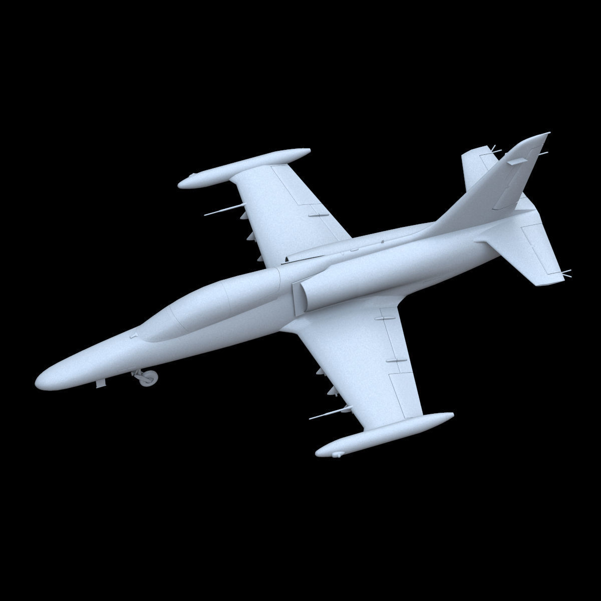 Aero L-159A ALCA free VR / AR / low-poly 3D model | CGTrader