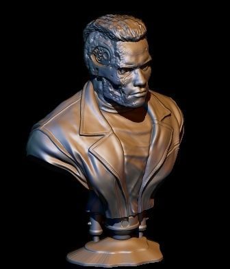 Terminator2 3D model 3D printable | CGTrader