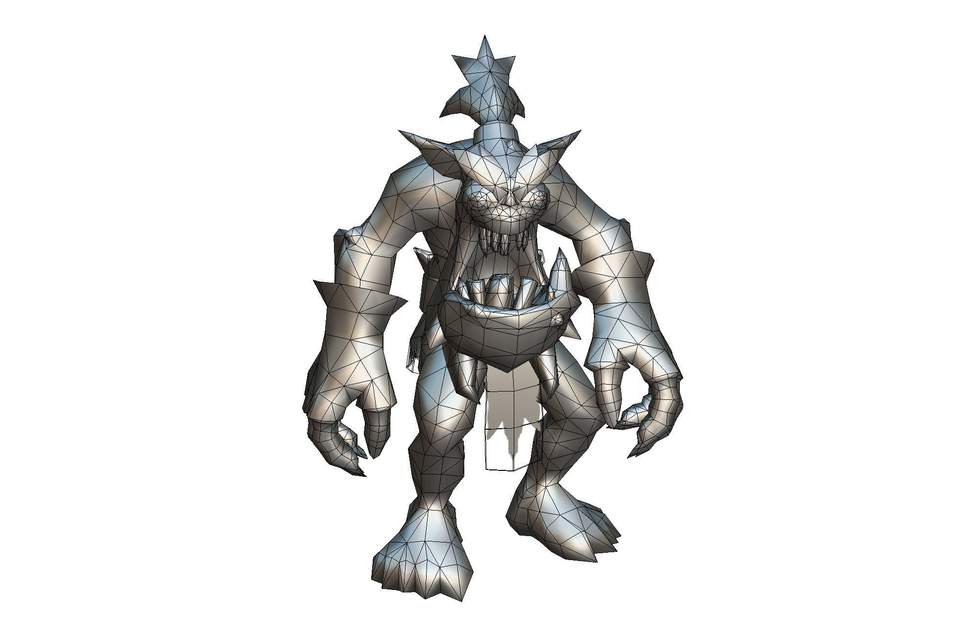 3D model Ghoul Monsters Crew - Low Poly Hand Painted VR / AR / low-poly ...