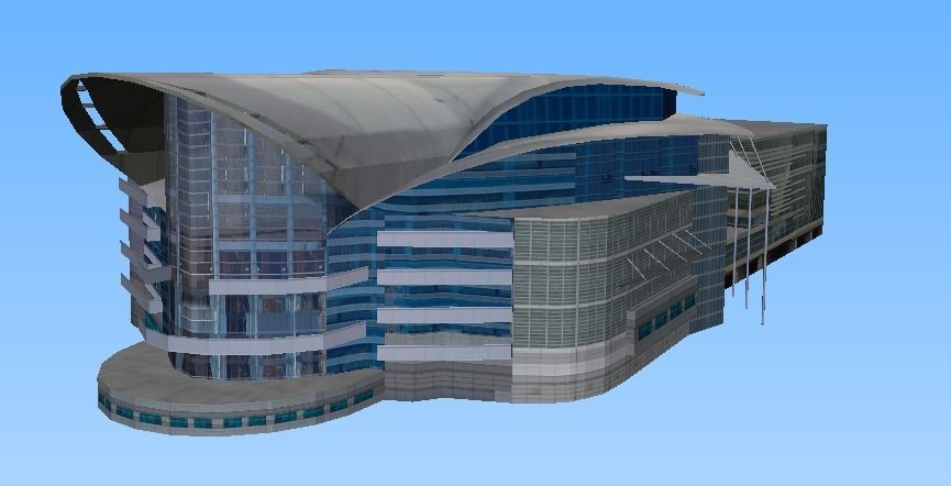 3DExport Hong Kong Convention and Exhibition Centre 3D model | CGTrader