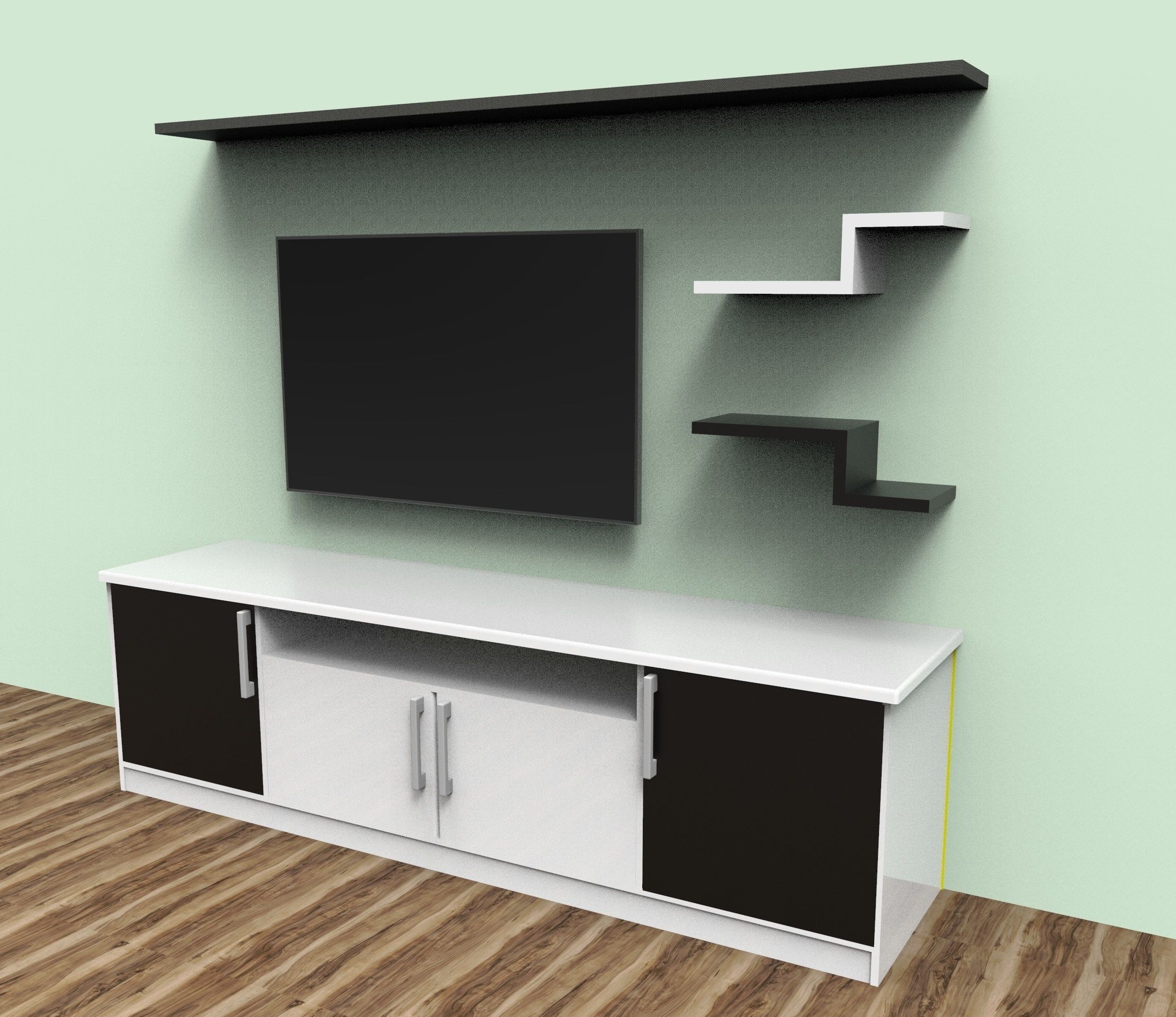 Tv Unit 3d Model 3D model | CGTrader
