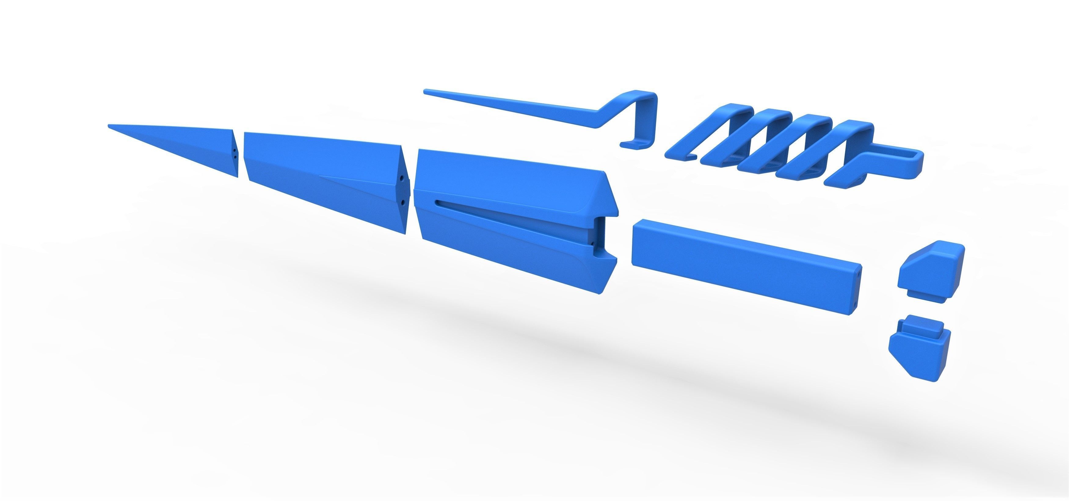 Dagger of Mortis from Star Wars The Clone Wars 2008 3D model 3D ...