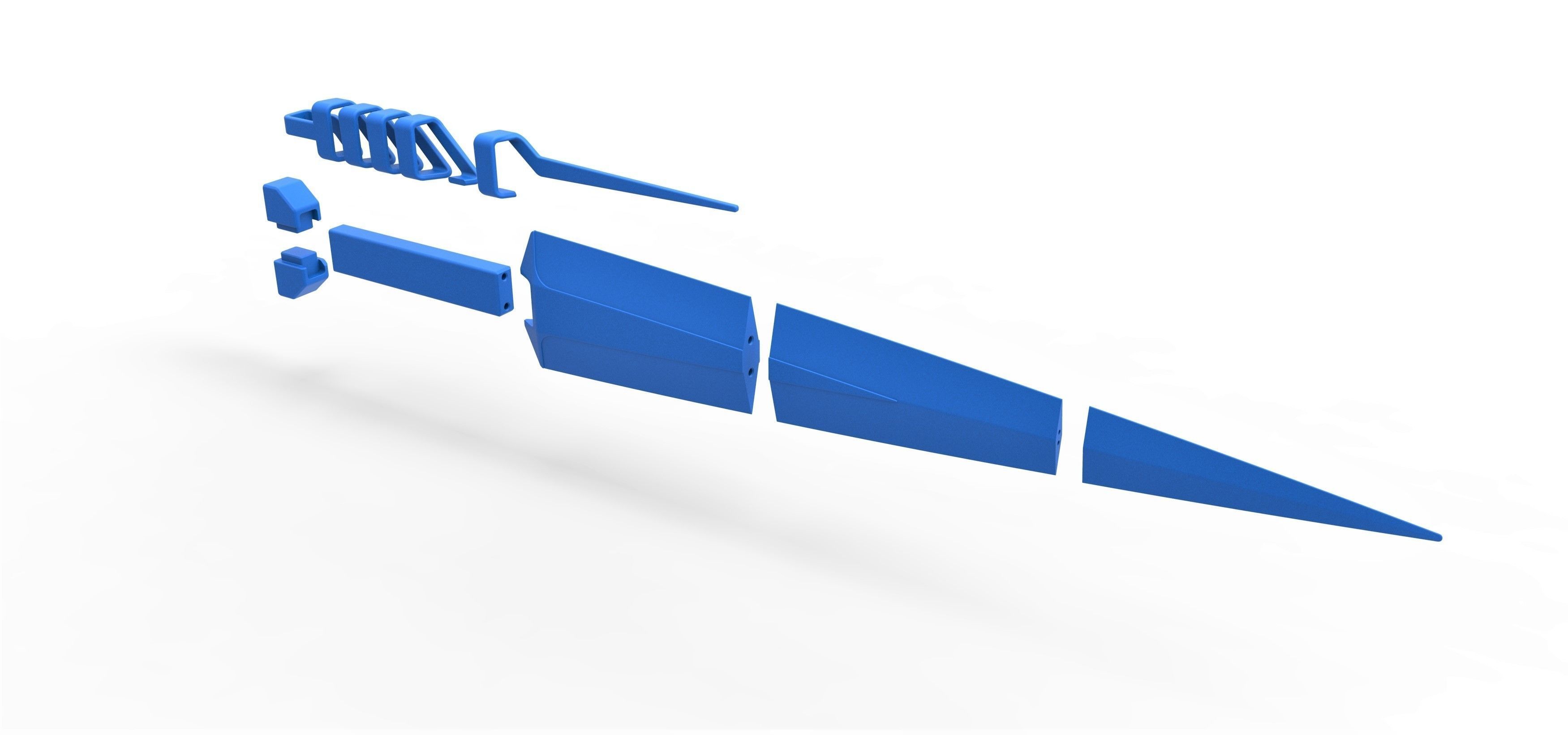 Dagger of Mortis from Star Wars The Clone Wars 2008 3D model 3D ...